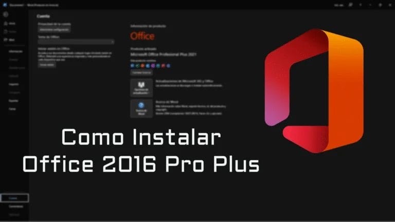 Guía de Instalación de Office 2016 Pro Plus