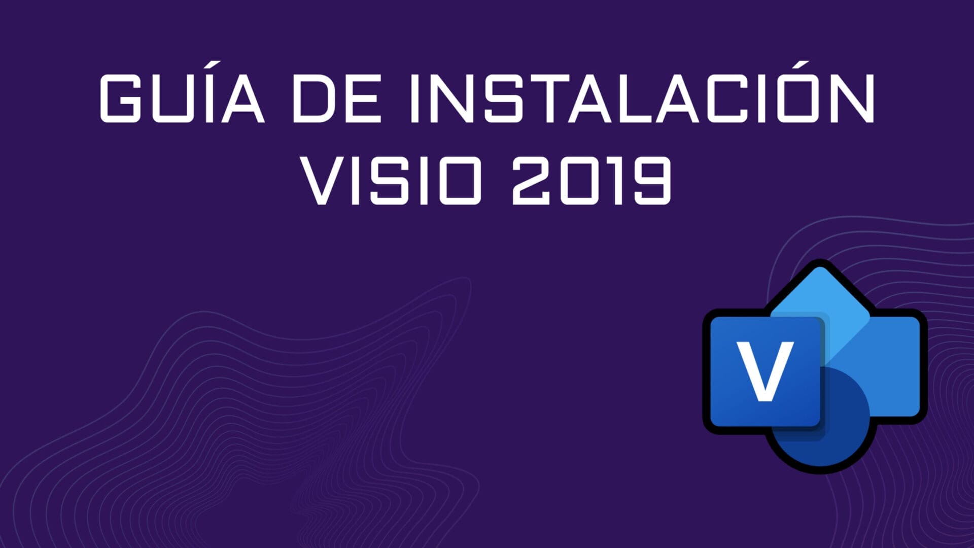 Guía de instalación de Visio 2019